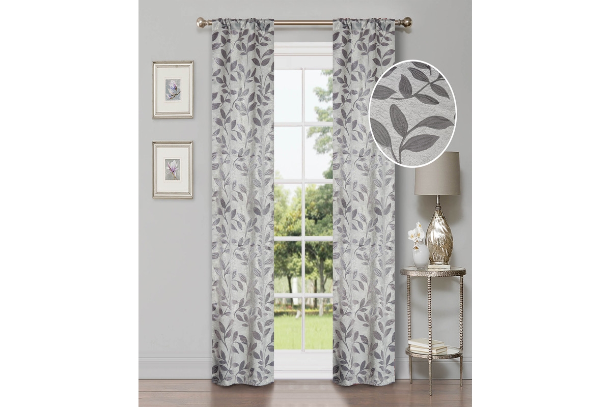 Click here for Superior Leaves Machine Washable Room Darkening Bl... prices