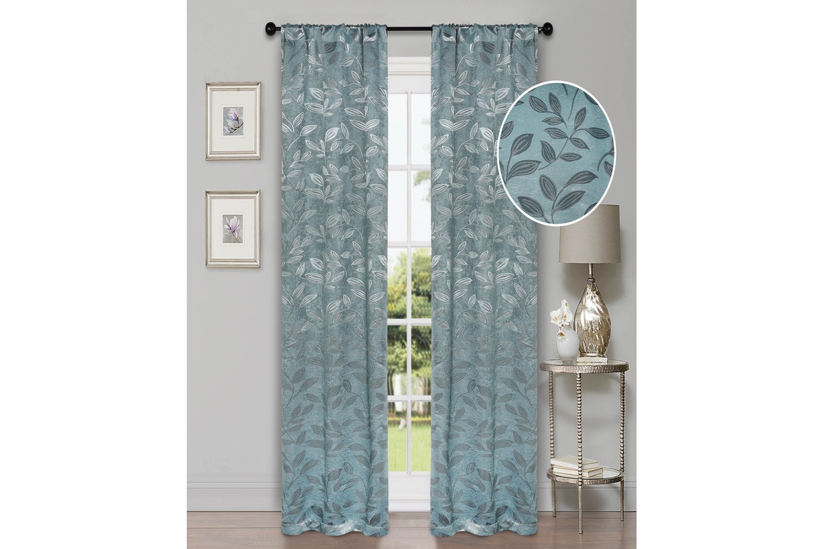 Click here for Superior Leaves Machine Washable Room Darkening Bl... prices
