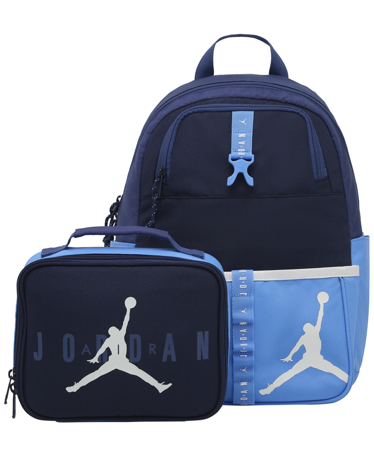 Click here for Air Jordan Kids Lunch Backpack Set - Blue prices