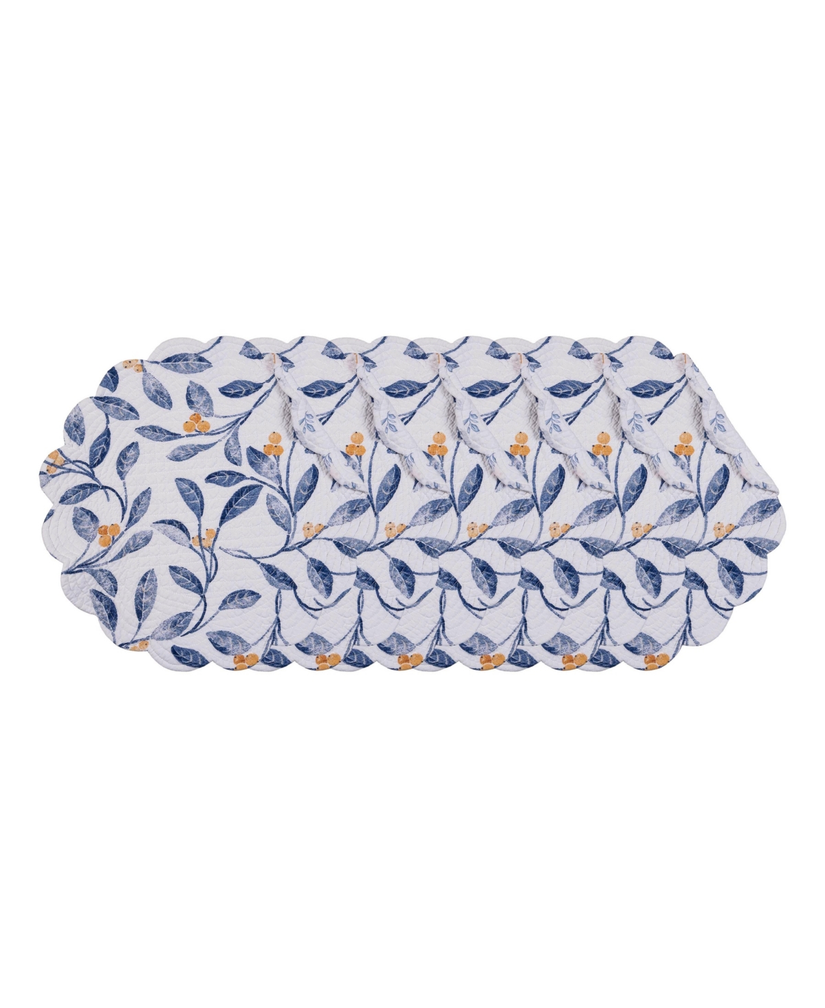 Click here for C&F Home Laurelwood Quilted Round 100 Cotton Set o... prices