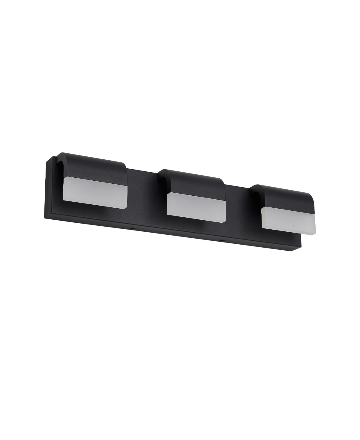 Click here for Busdays 3 Light Matt Black Led Contemporary Bathro... prices