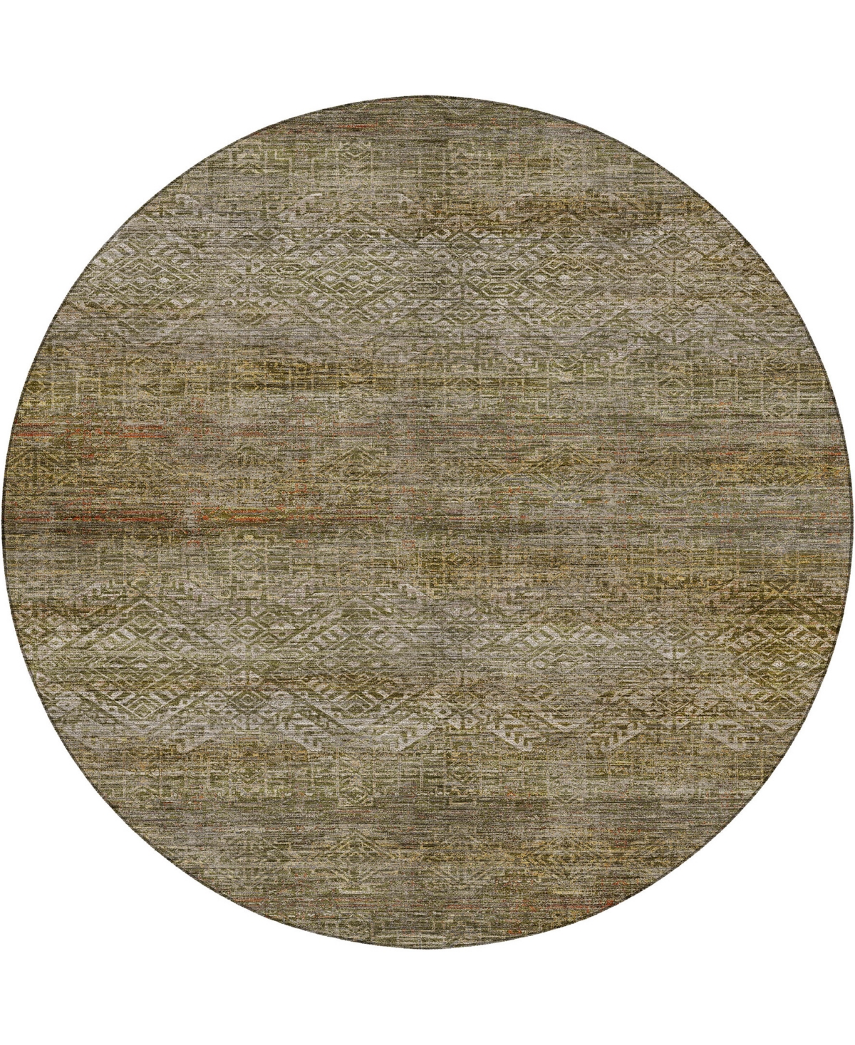 Click here for Dalyn Vico VC8 8x8 Round Area Rug - Green prices