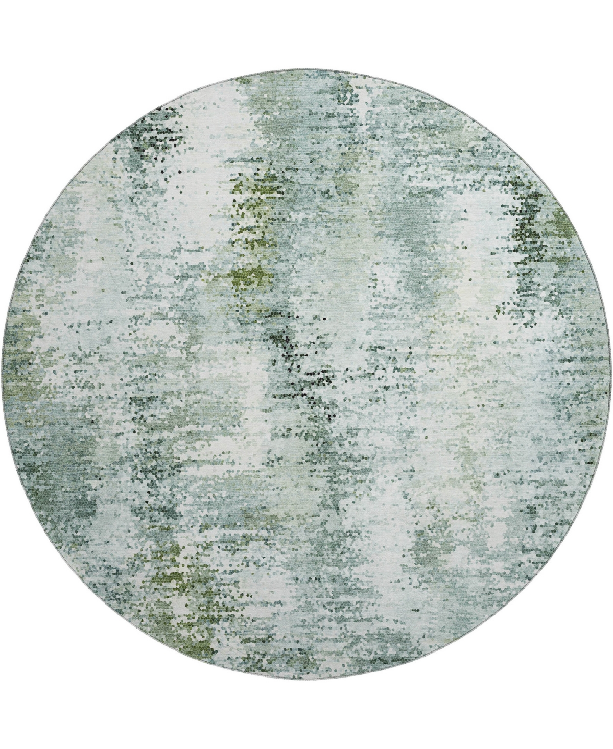 Click here for Dalyn Lumara LM5 8x8 Round Area Rug - Green prices