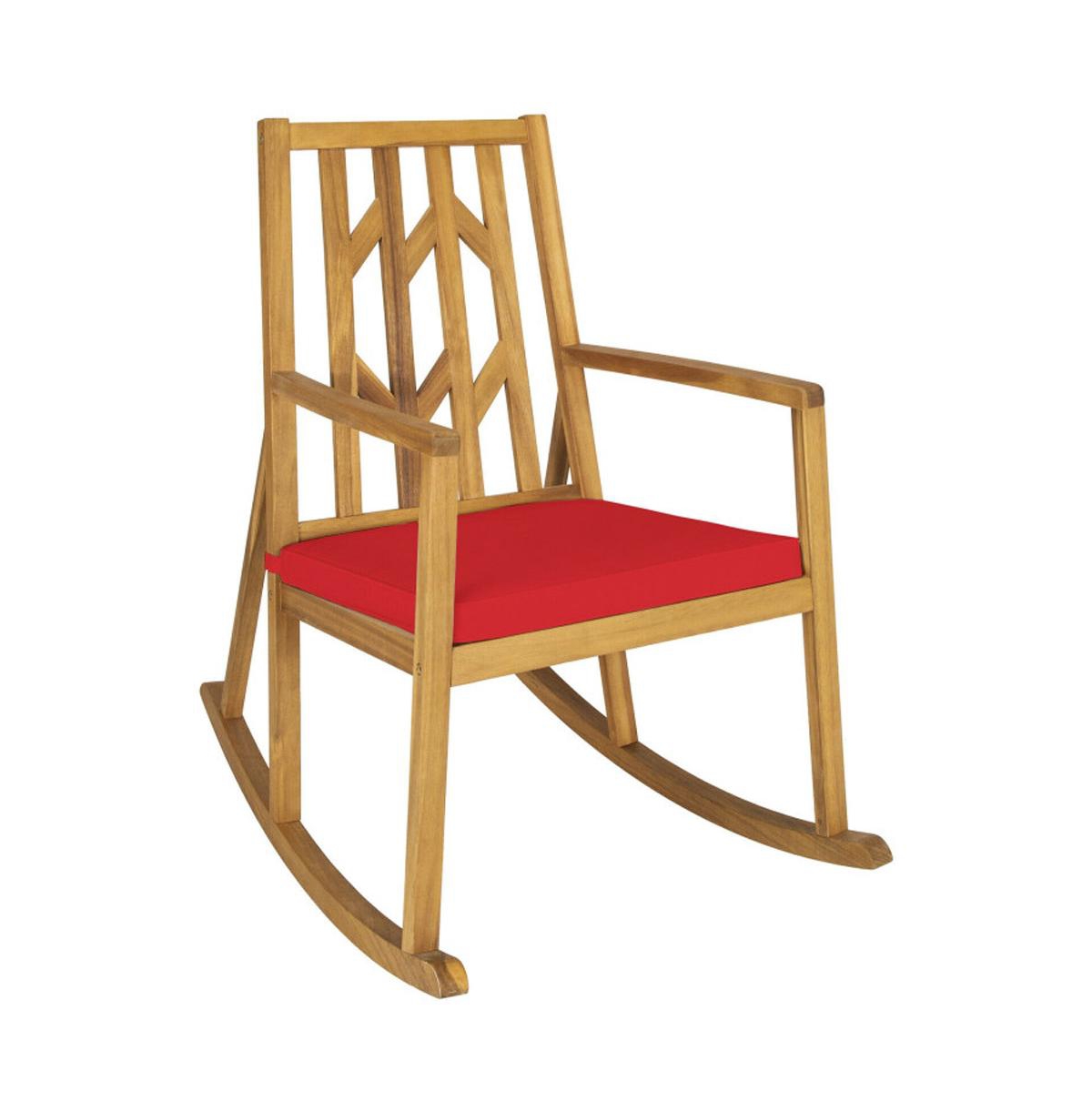 Click here for Boyel Living Patio Acacia Wood Rocking Chair Sofa... prices