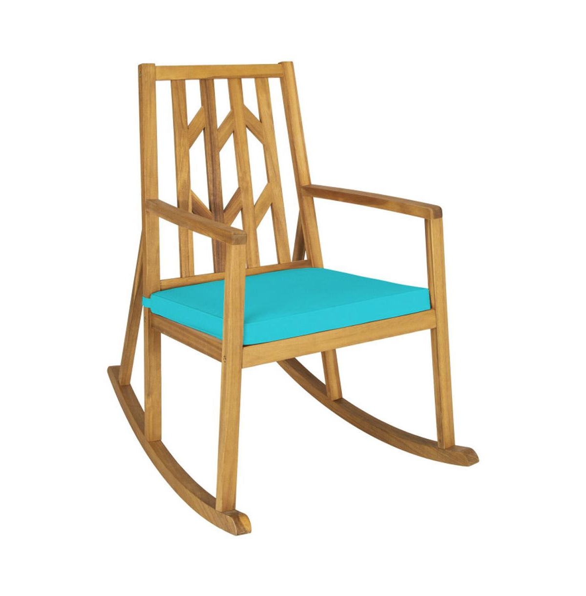 Click here for Boyel Living Patio Acacia Wood Rocking Chair Sofa... prices