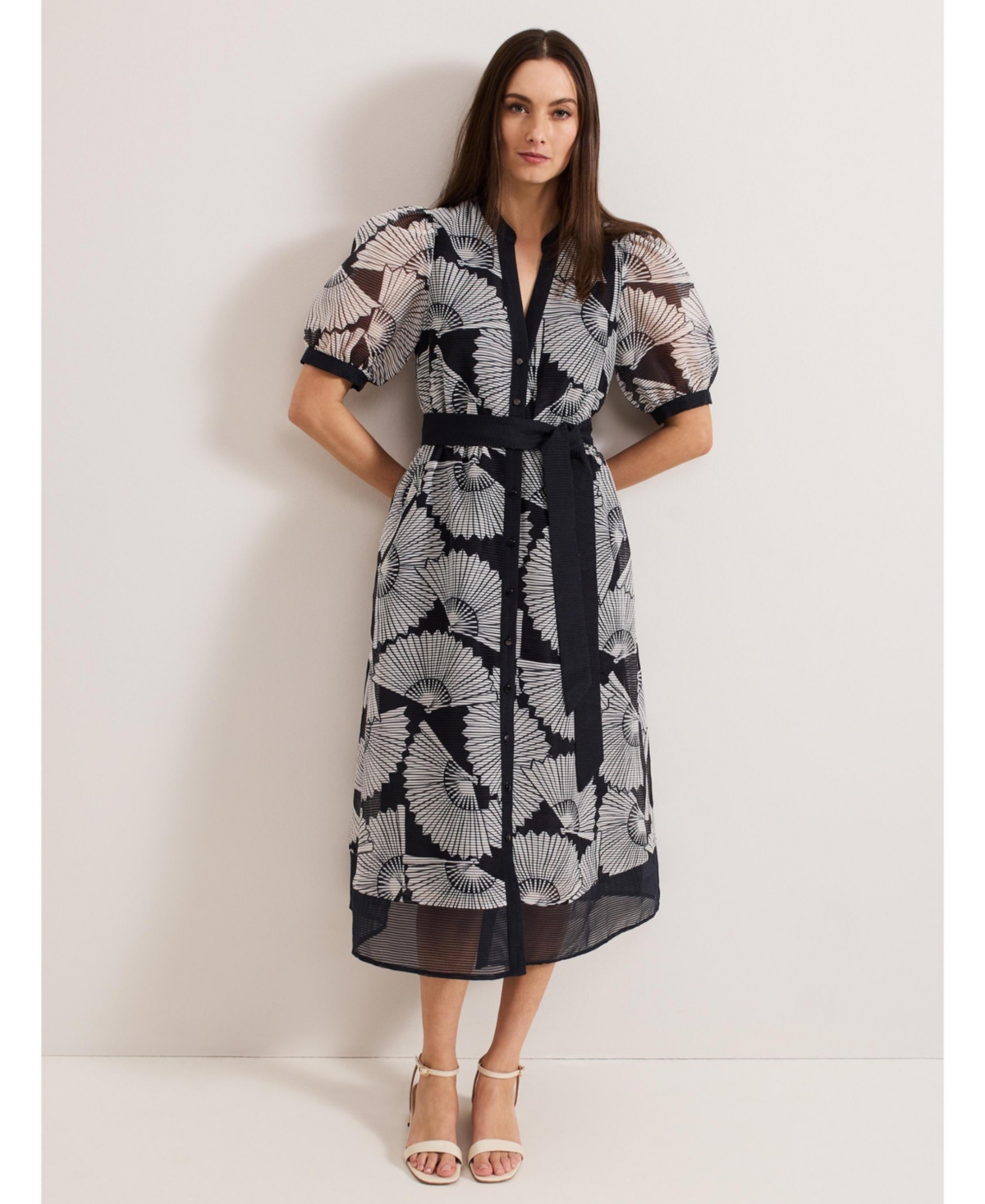 Click here for Phase Eight Womens Skylar Midi Dress - Navy prices