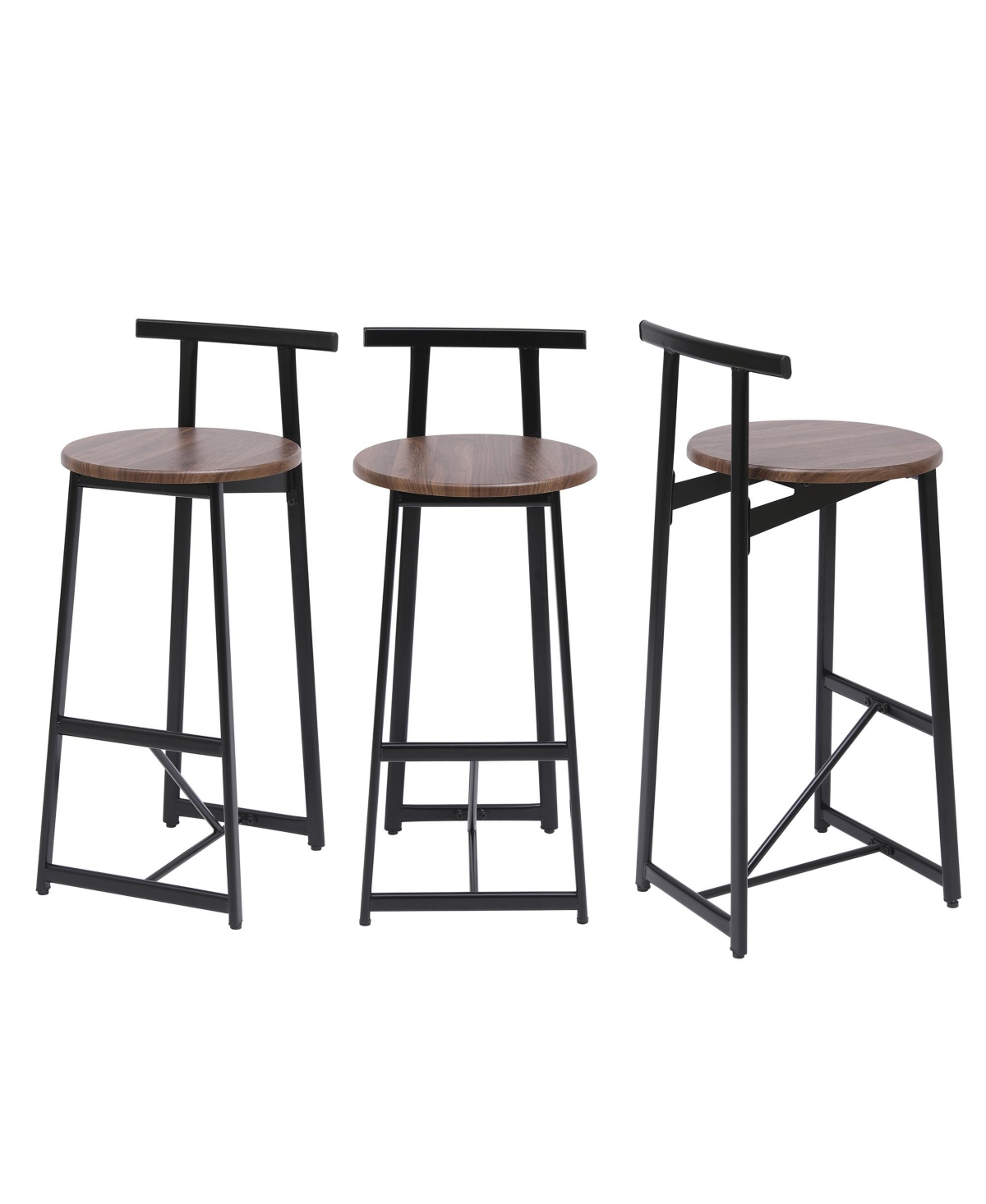 Click here for sumyeg Bar Stool Set of 3 Counter Height Barstools... prices