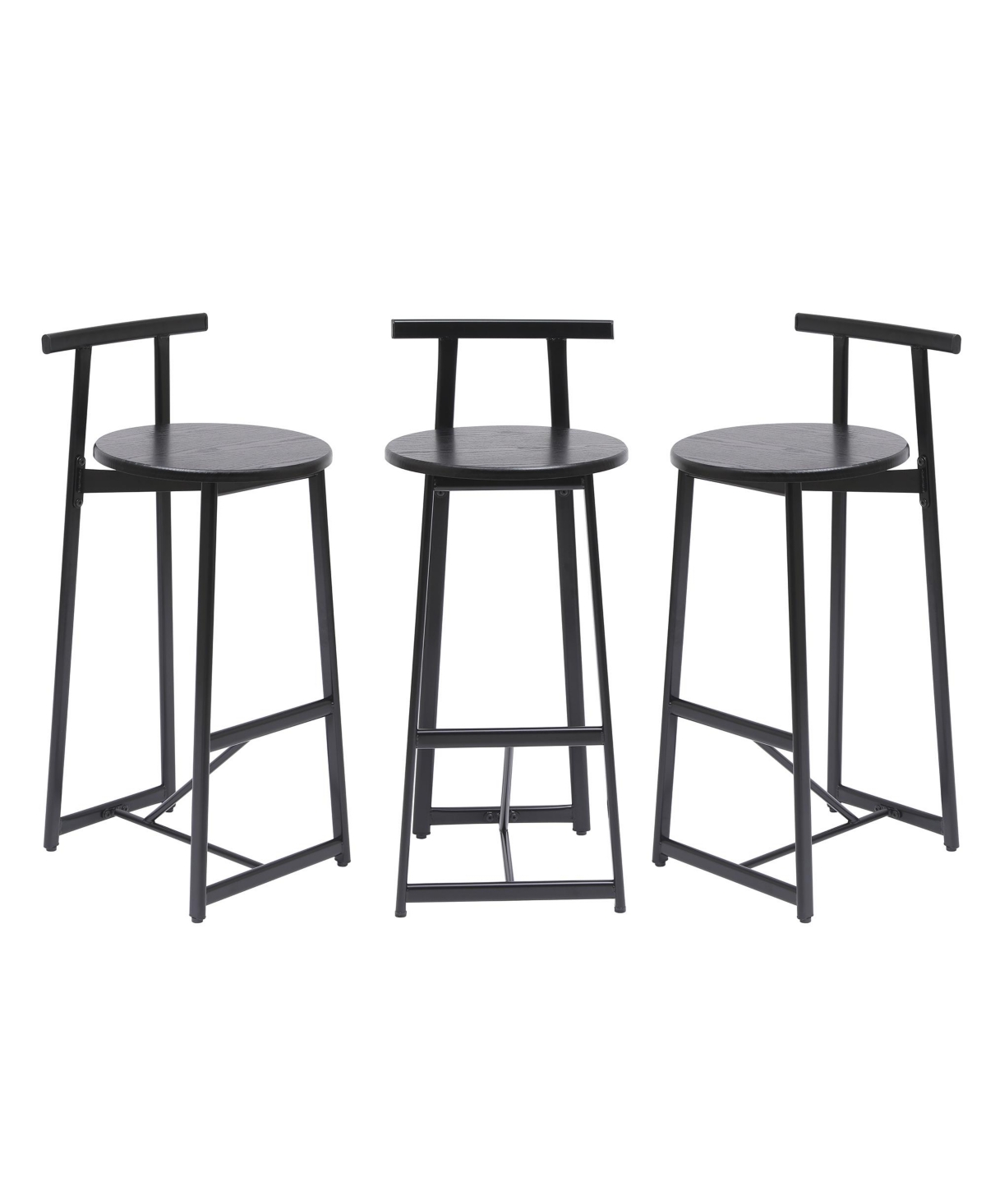 Click here for sumyeg Bar Stool Set of 3 Counter Height Barstools... prices