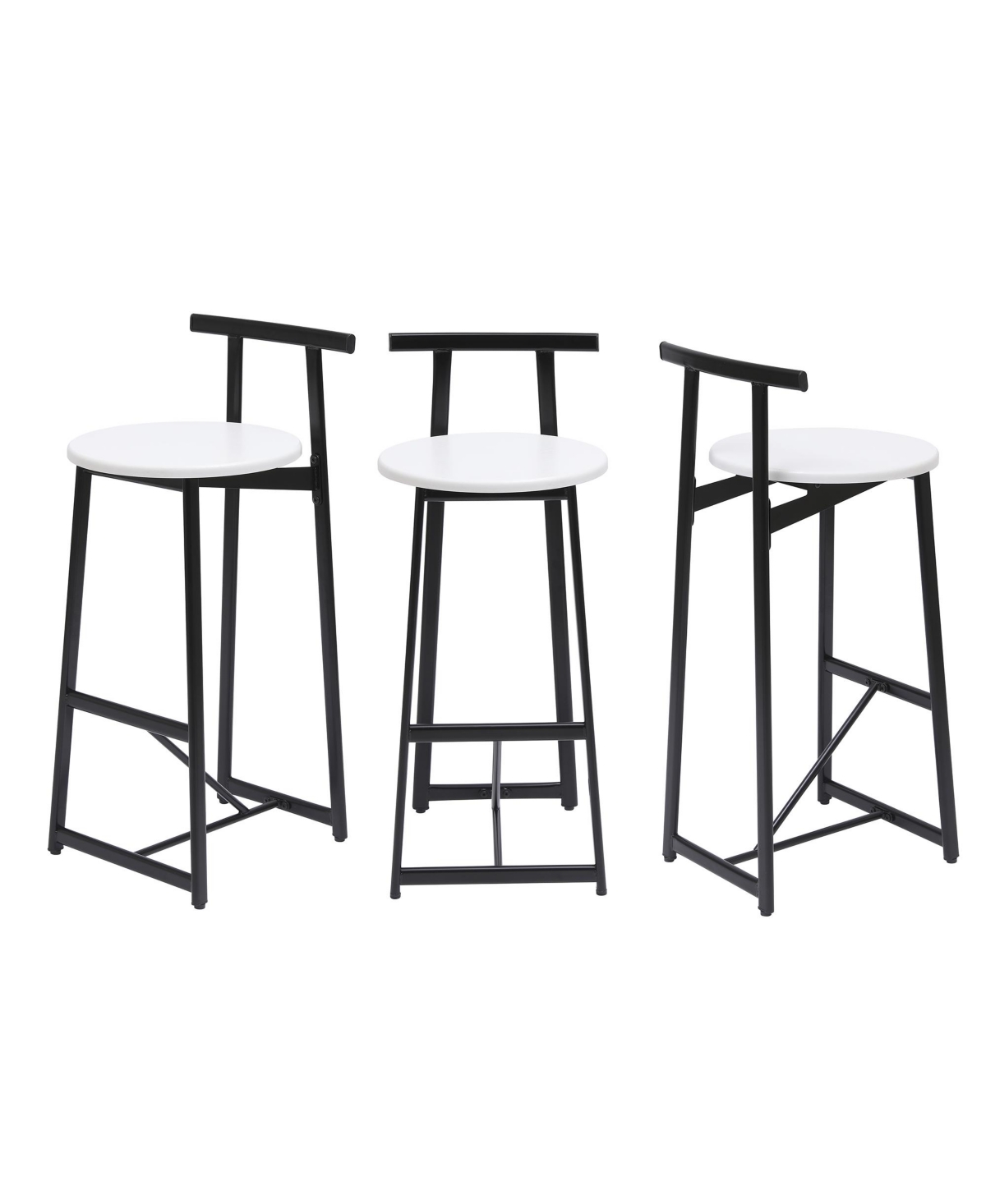 Click here for sumyeg Bar Stool Set of 3 Counter Height Barstools... prices