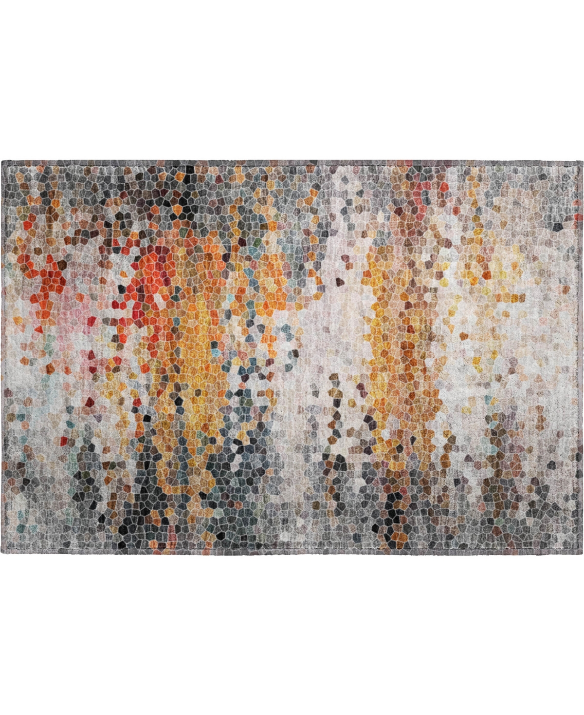 Click here for Dalyn Lumara LM1 18x26 Area Rug - Gray prices