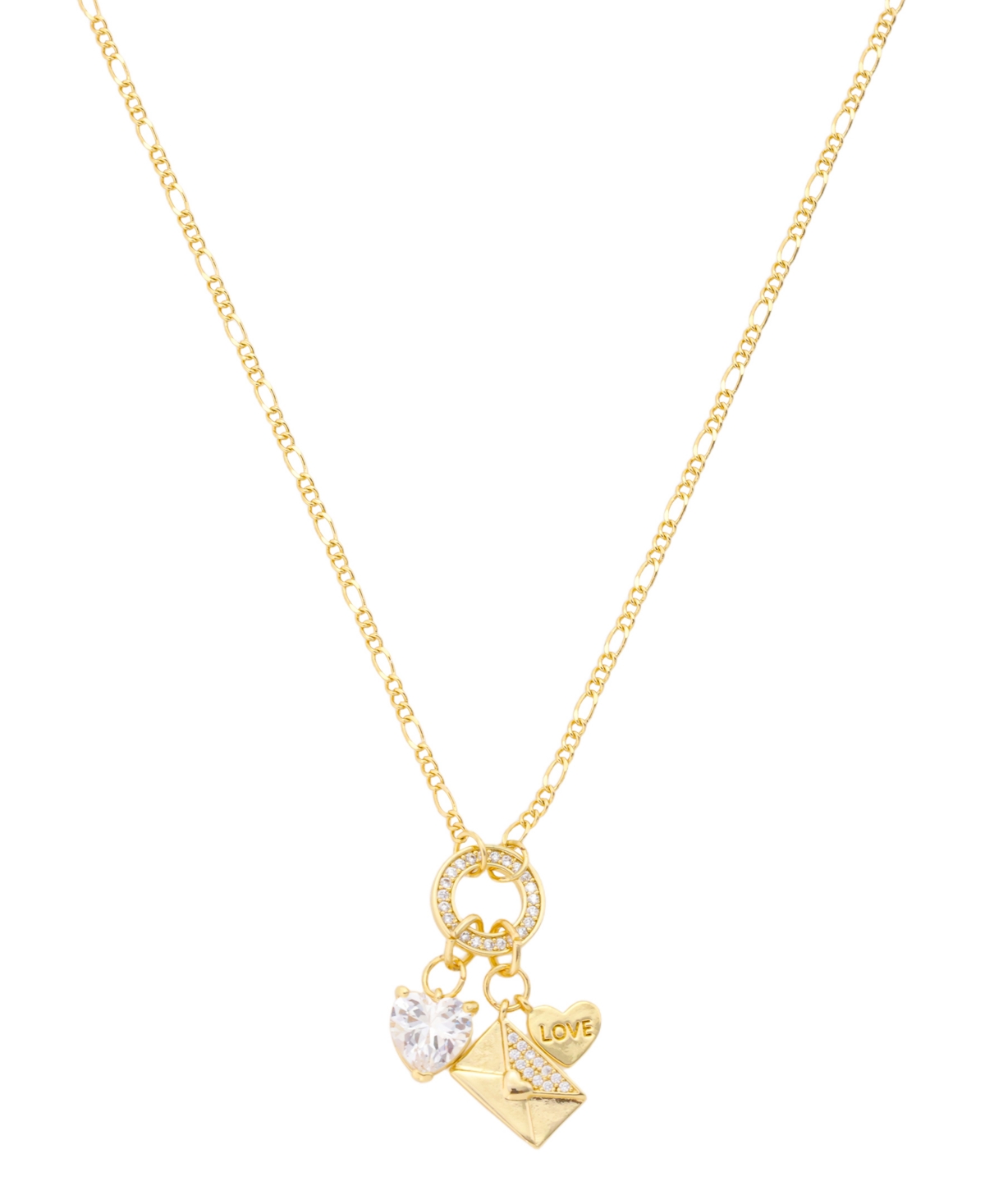 Click here for Unwritten Cubic Zirconia Gold-Tone Plated Cluster... prices