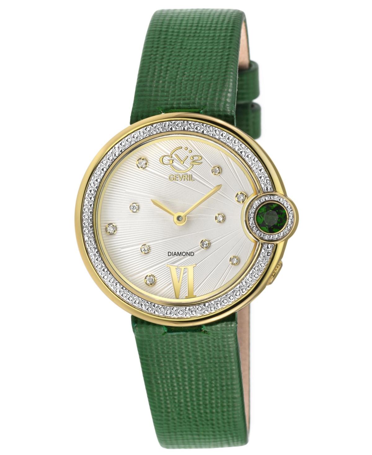 Click here for GV2 by Gevril Womens Perugia Swiss Quartz Diamond... prices