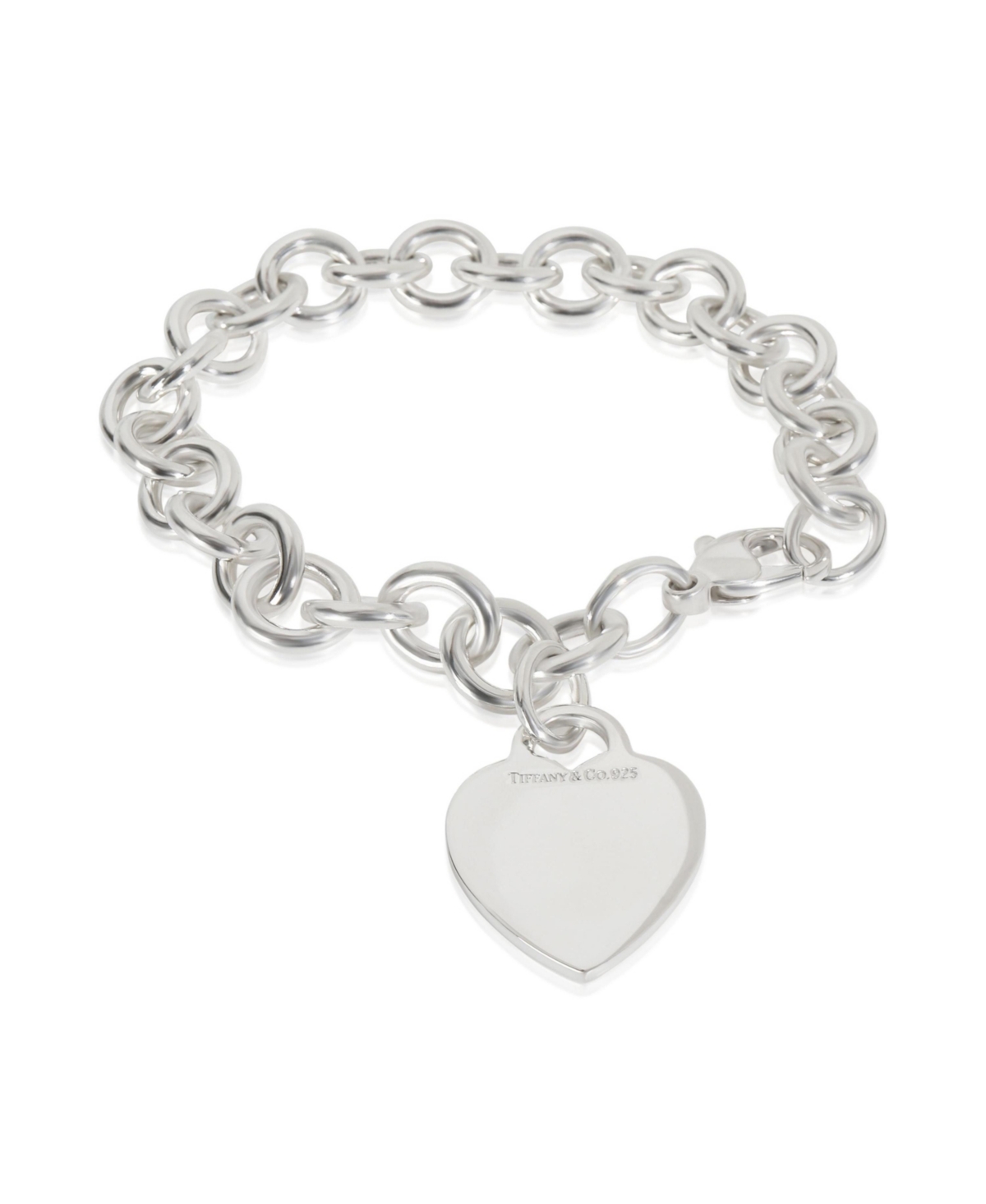 Click here for Pre-Owned Tiffany & Co Sterling Silver Heart Tag B... prices