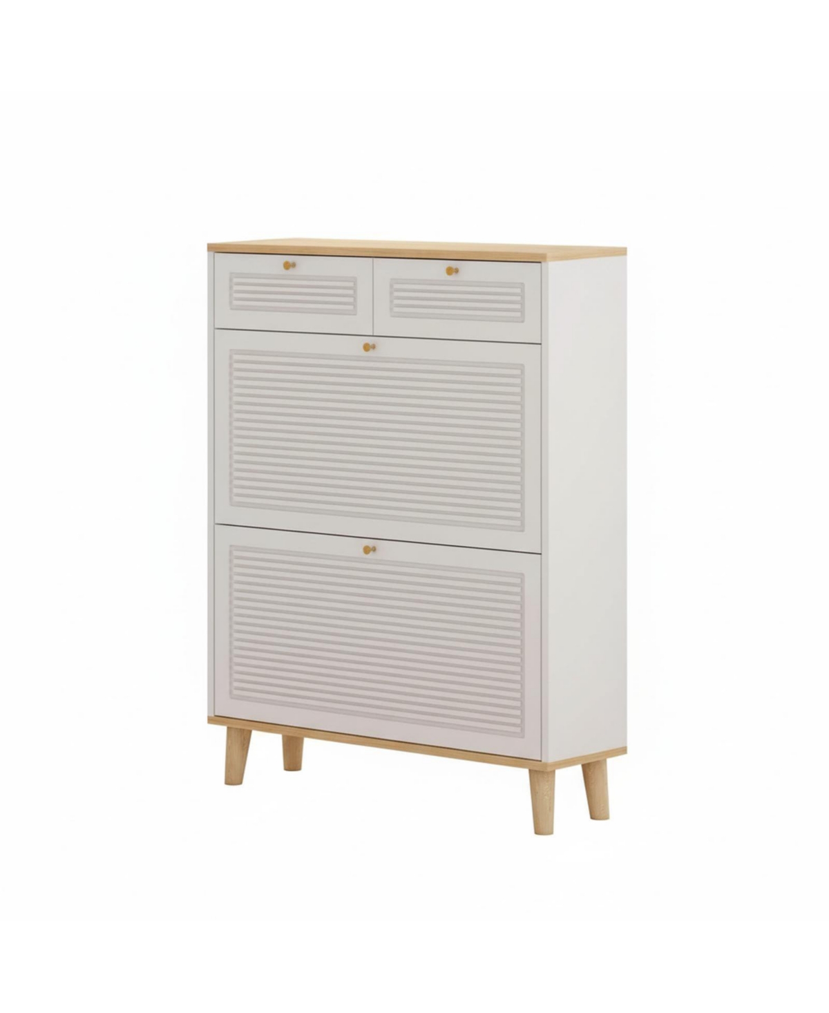 Click here for Yigii Shoe Cabinet Entryway Narrow Storage Solid W... prices