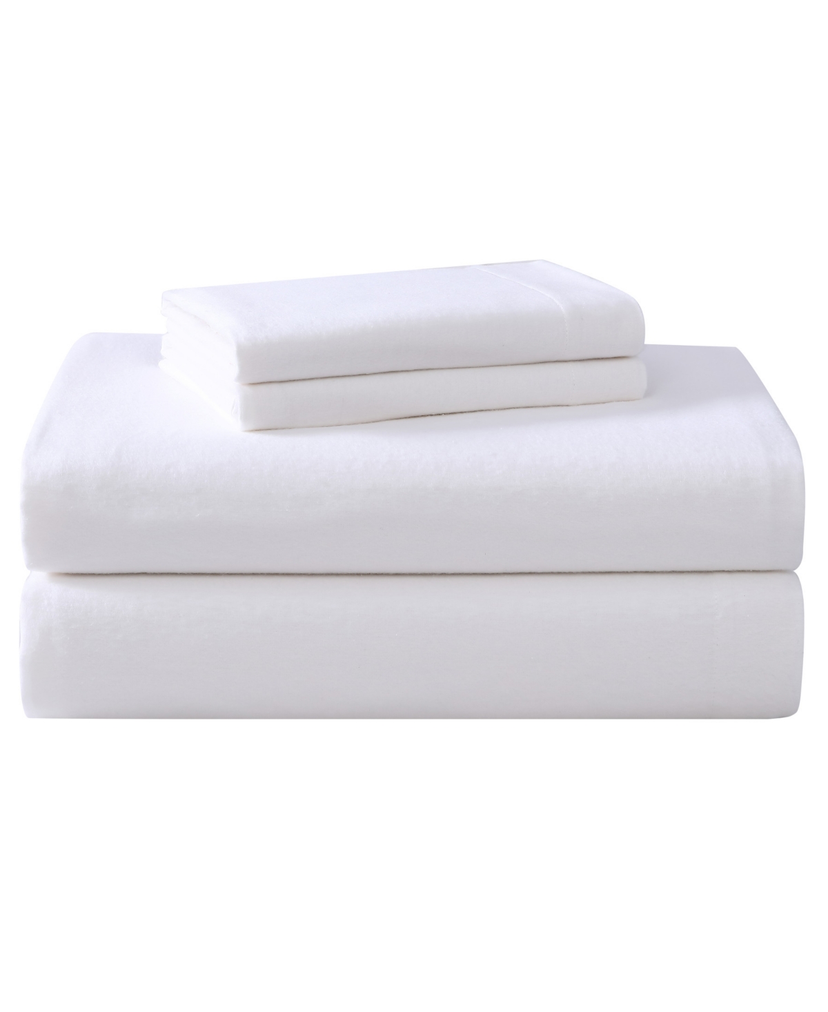 Click here for Laura Ashley Solid Cotton Flannel 4-Pc. Sheet Set... prices