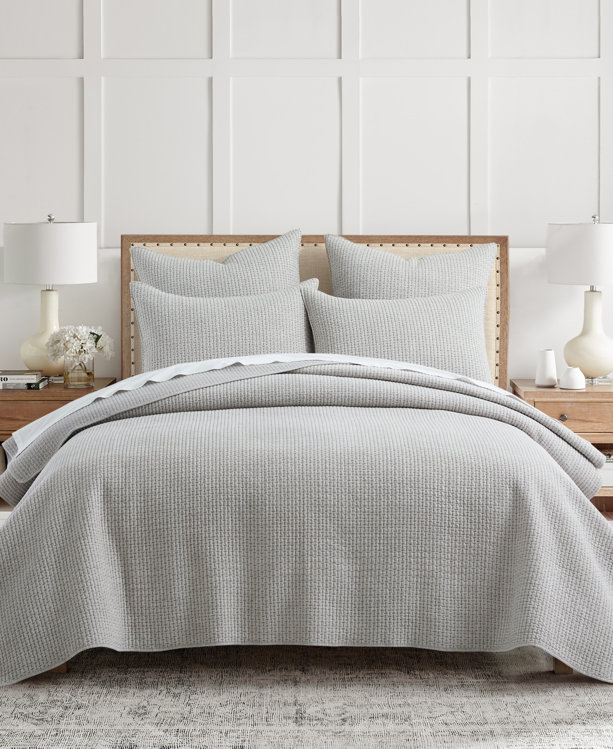 Click here for Levtex Home Pick-Stitch Artisan Textured 2-Piece Q... prices