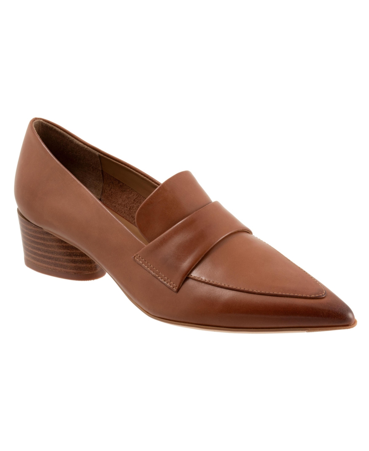 Click here for Eos Footwear Womens Hatena Loafer - Brandy prices
