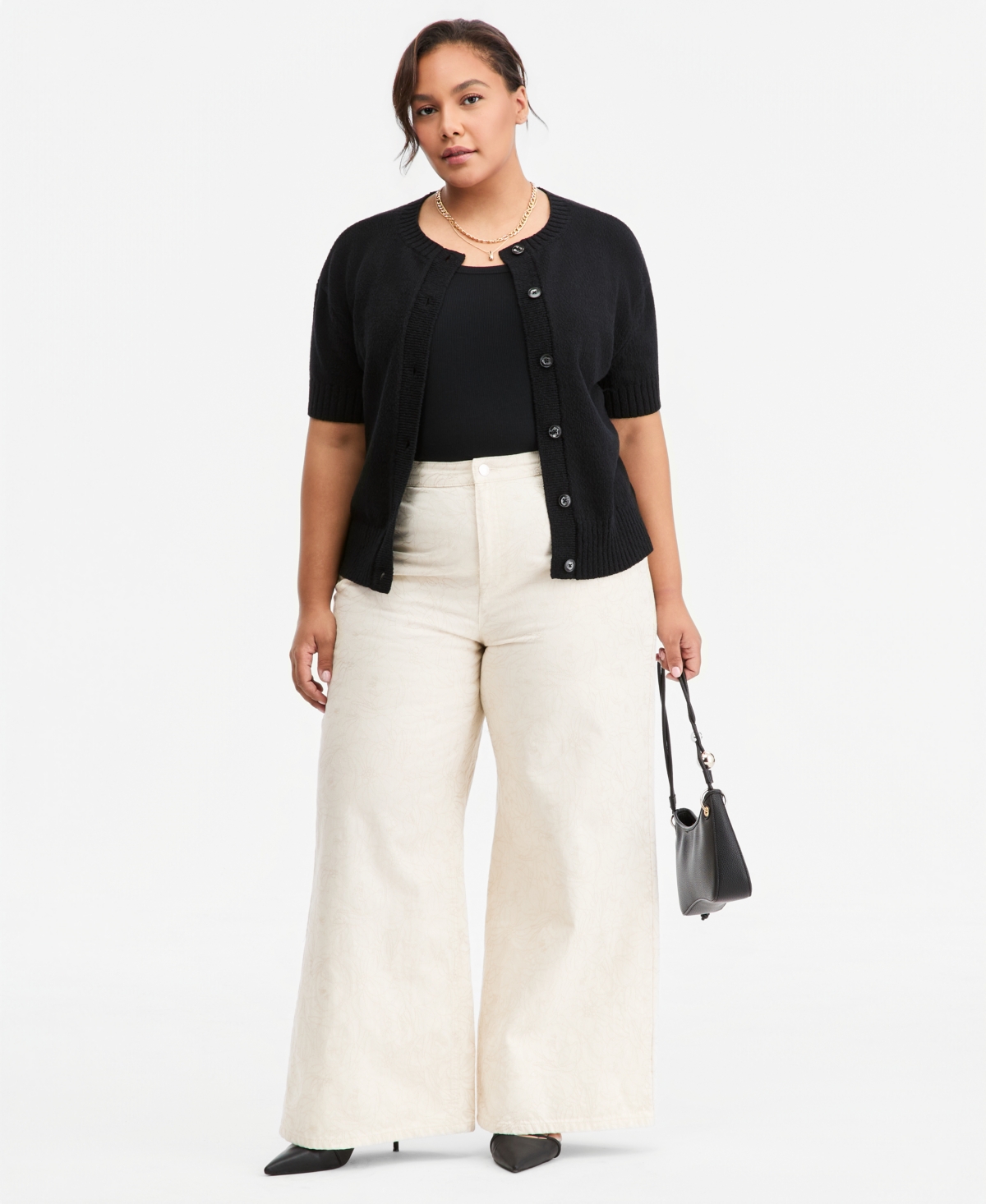Click here for On 34th Trendy Plus Size Wide-Leg High-Rise Jeans... prices