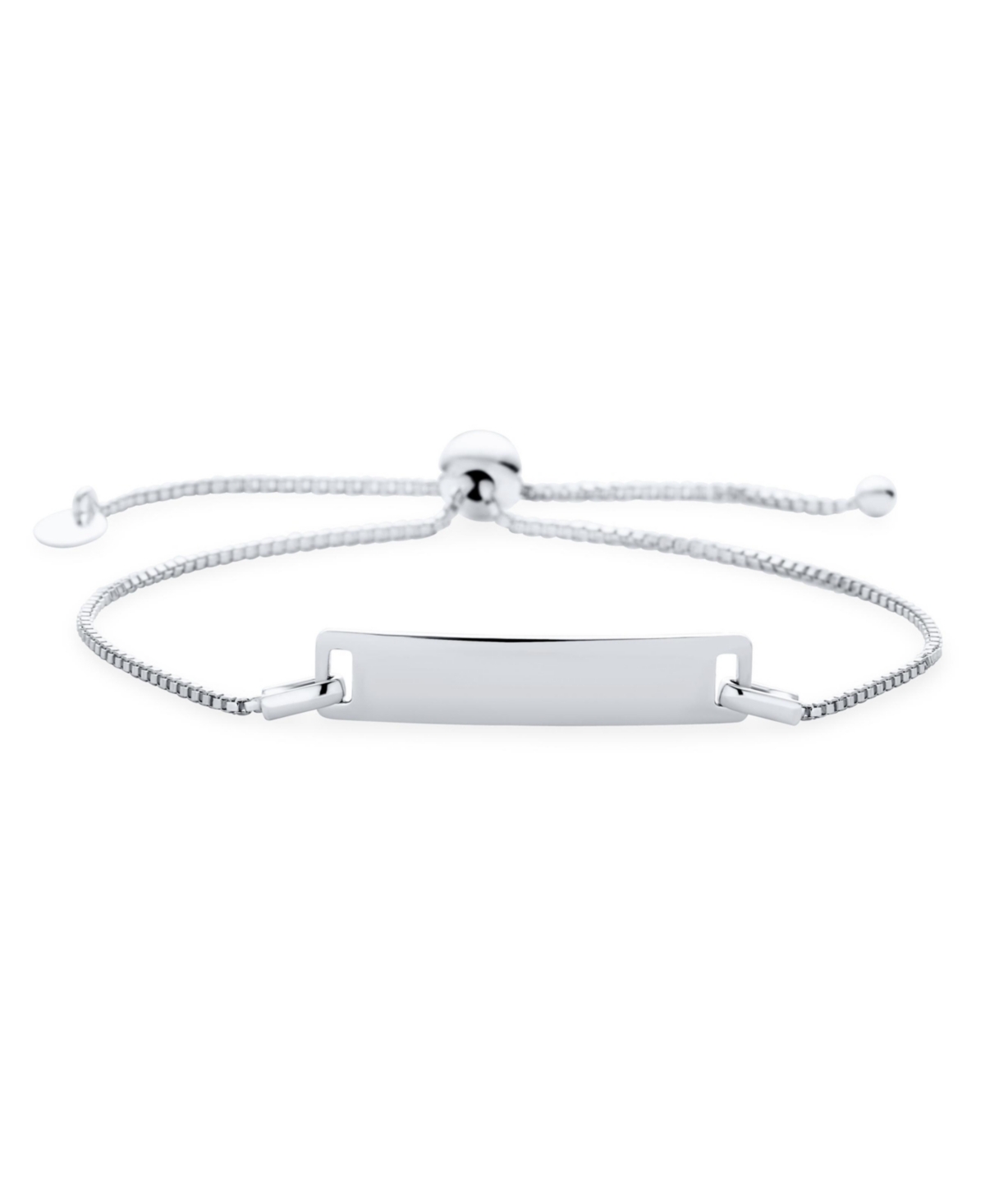 Click here for Bling Jewelry Dainty Blank Name Plated Identificat... prices