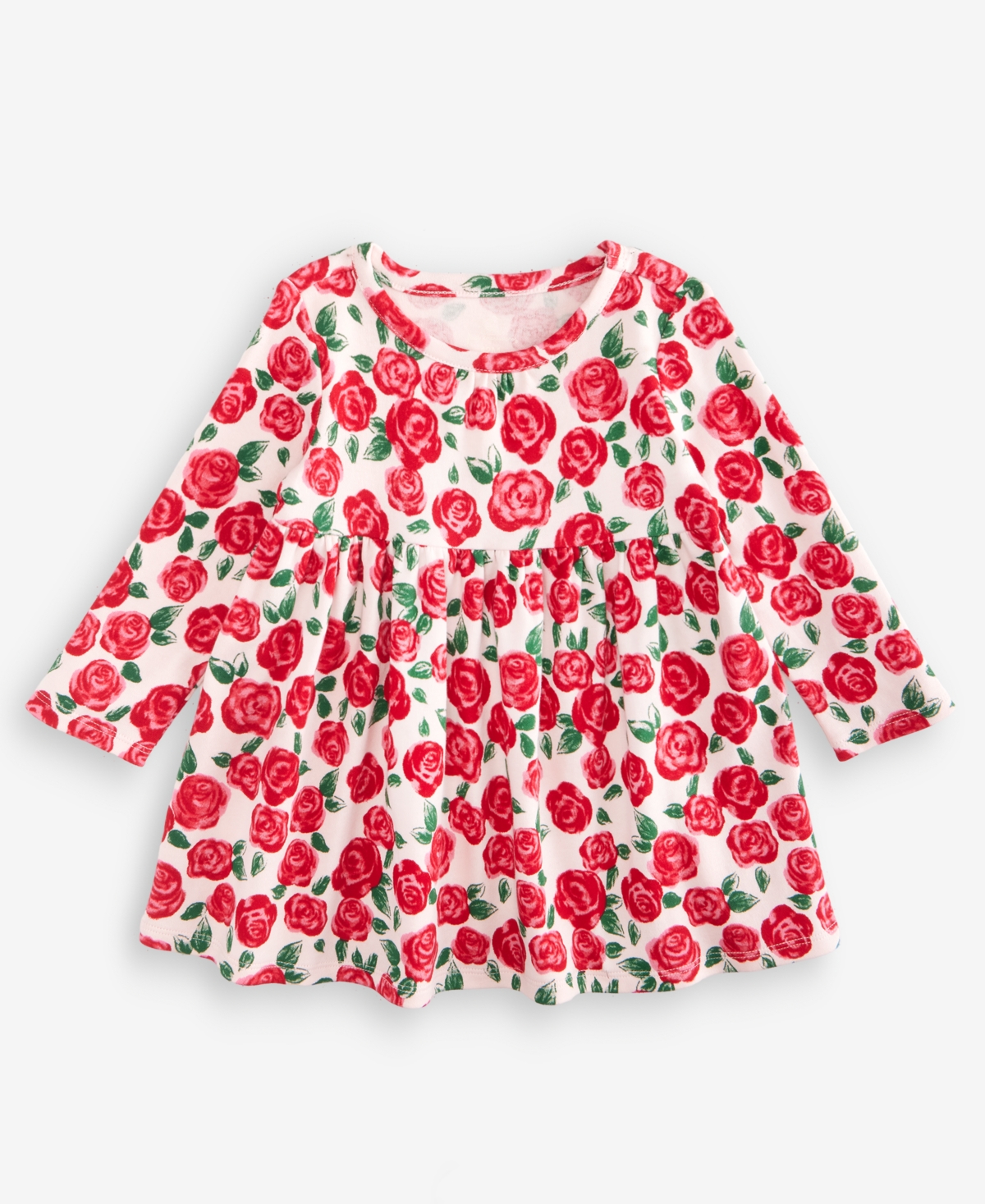 Click here for First Impressions Toddler Girls Long-Sleeve Rose D... prices