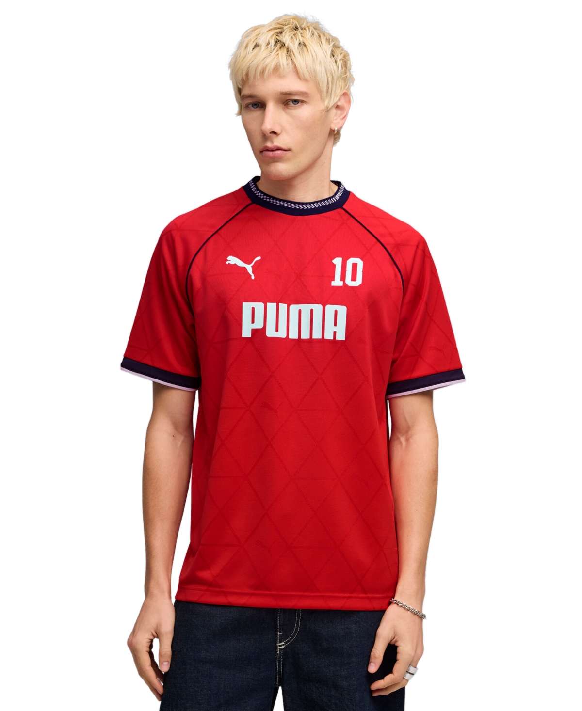 Click here for Puma Mens Sport Pinnacle Football Graphic Jersey -... prices