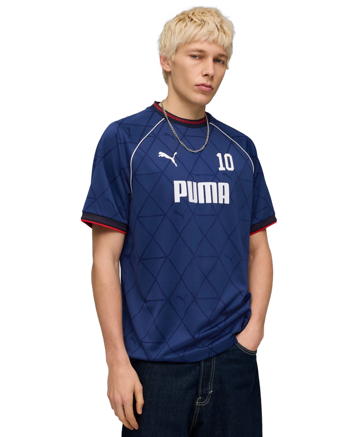 Click here for Puma Mens Sport Pinnacle Football Graphic Jersey -... prices