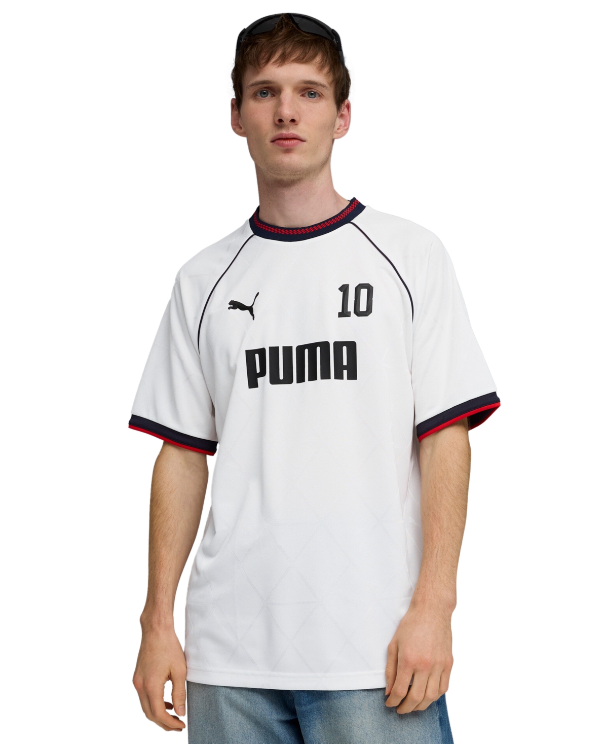 Click here for Puma Mens Sport Pinnacle Football Graphic Jersey -... prices