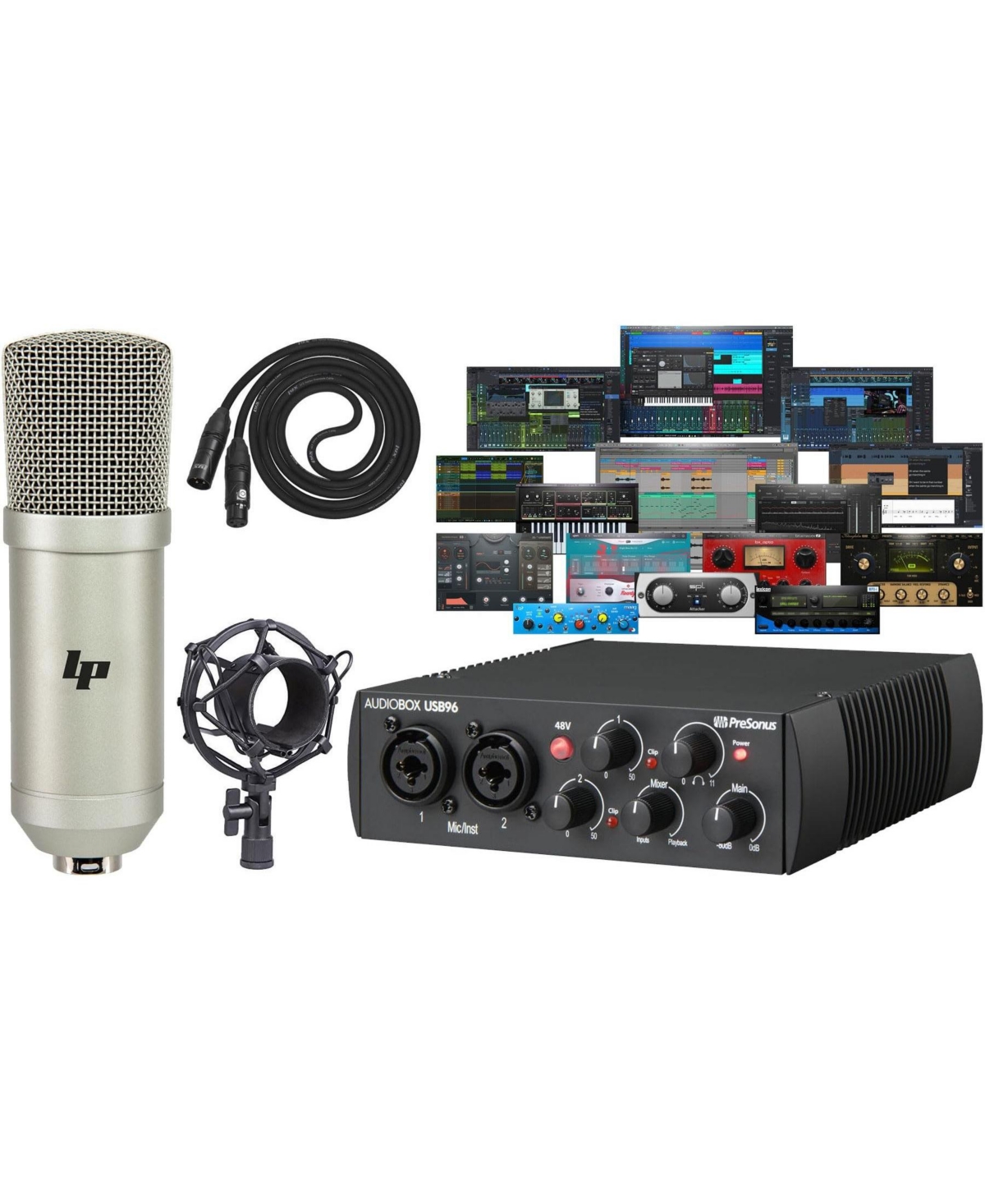 Click here for PreSonus AudioBox Usb 96 Recording Bundle â Usb-... prices