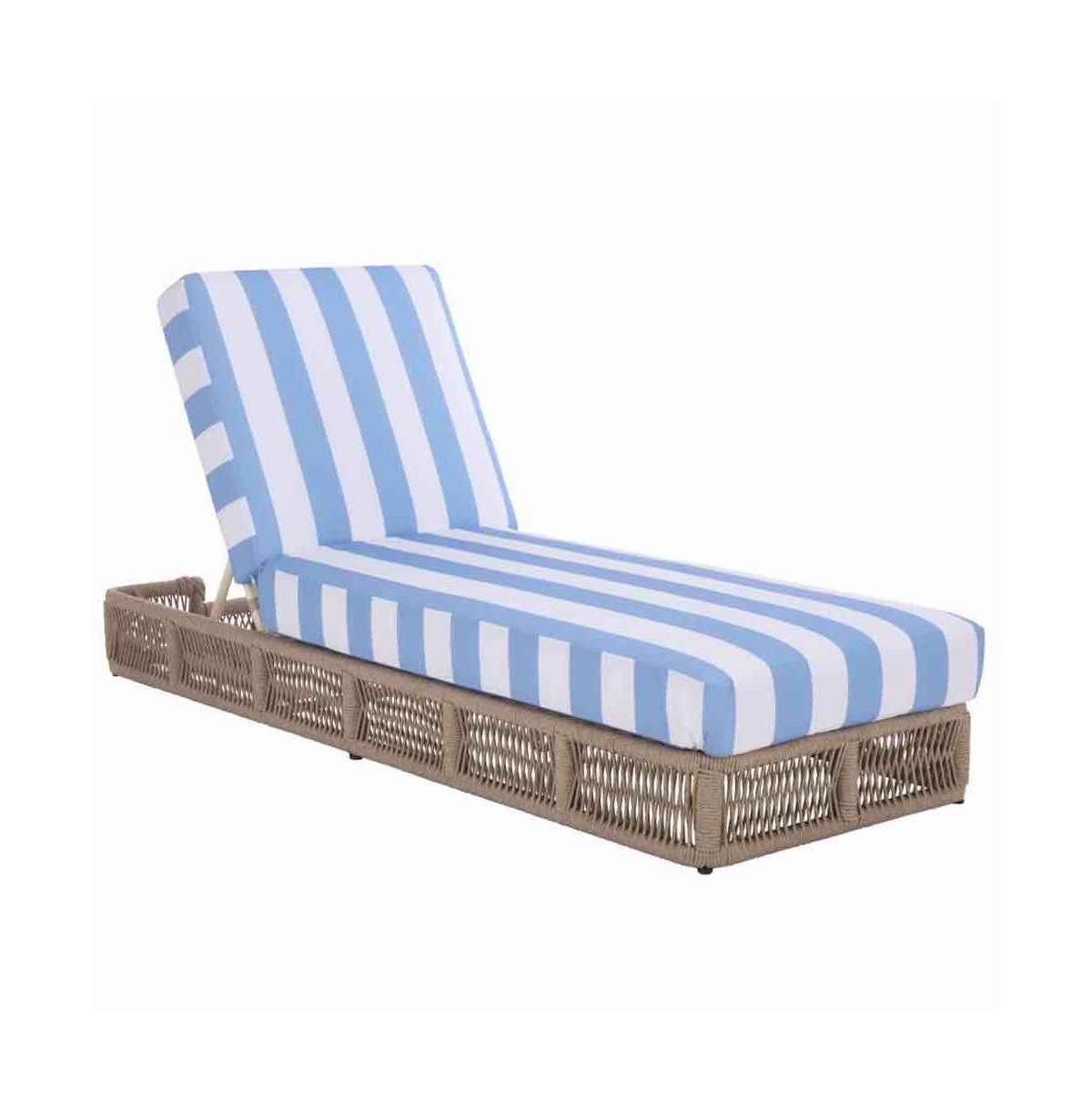 Click here for Augusta Home Gillian Chaise Lounge - Heather tan/b... prices