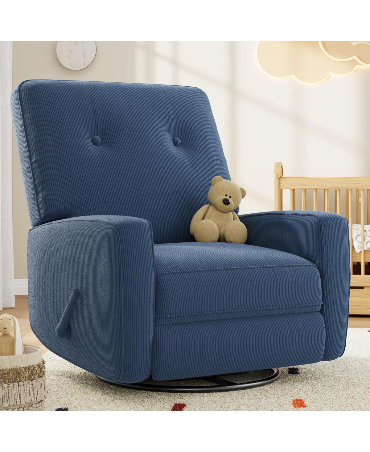 Click here for homfan Recliner Chairs  Swivel Rocker Recline  Gli... prices