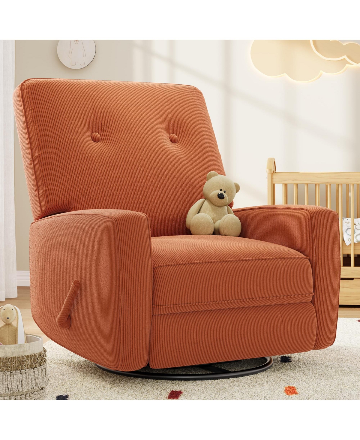 Click here for homfan Recliner Chairs  Swivel Rocker Recline  Gli... prices
