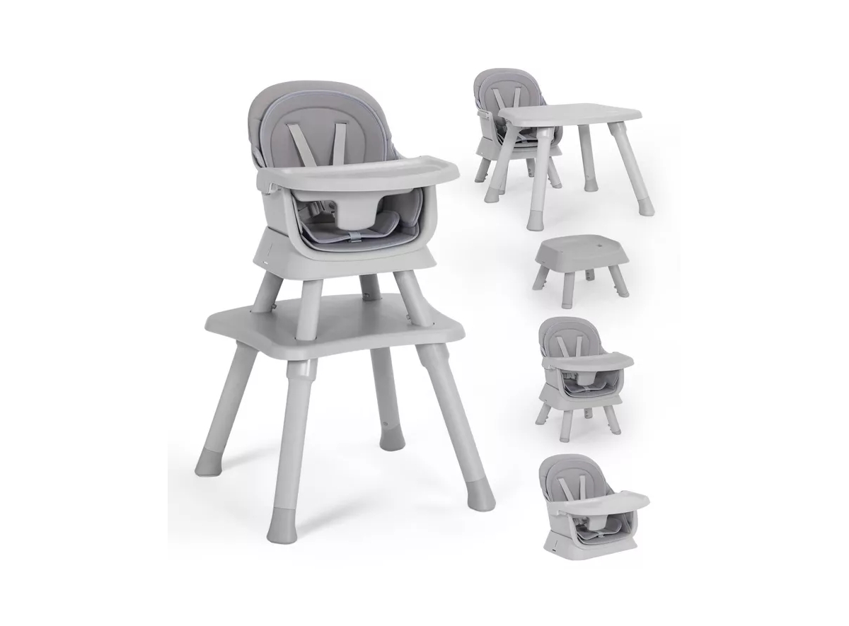 Click here for Kinder King 8-in-1 Baby High Chair Converts to Boo... prices