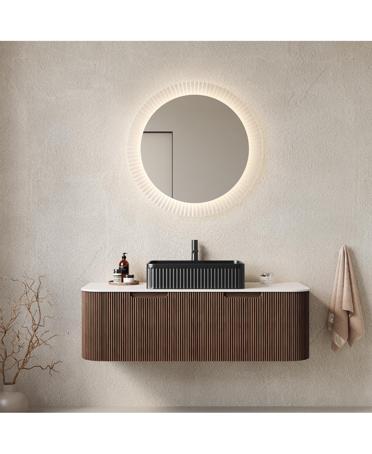 Click here for Sillysis Wall Mounted Bathroom Vanity with Ceramic... prices