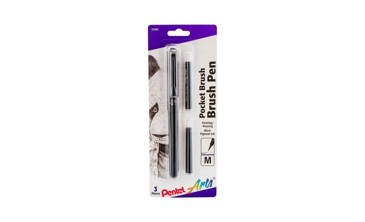 Click here for Pentel Pocket Brush Pen with 2 Refills prices