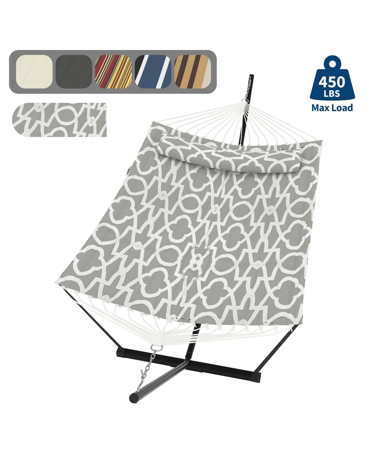 Click here for GarveeLife 2-person hammock with stand  pillow  an... prices