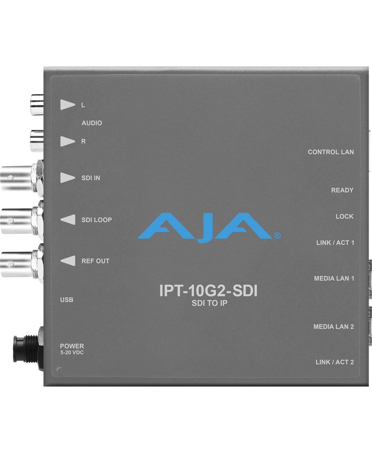 Click here for Aja Ipt-10G2-sdi Bridging 3G-sdi to Smpte St 2110... prices