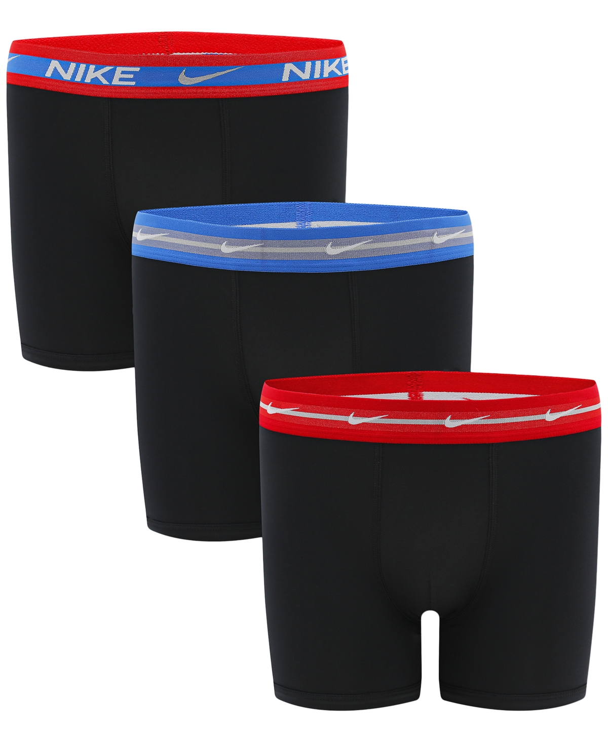 Click here for Nike Boys 8-20 Dri-fit Metallic Waistband Boxer Br... prices