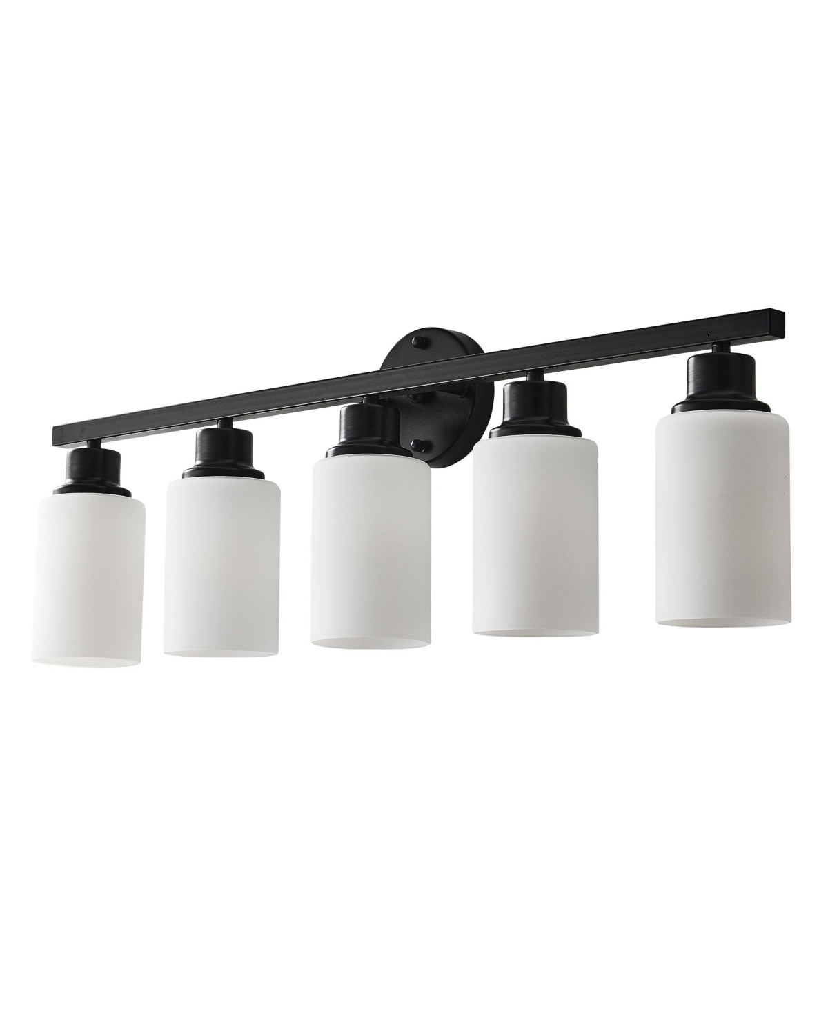 Click here for Midola 5-Light Matte Wall Lamps with White Glass S... prices