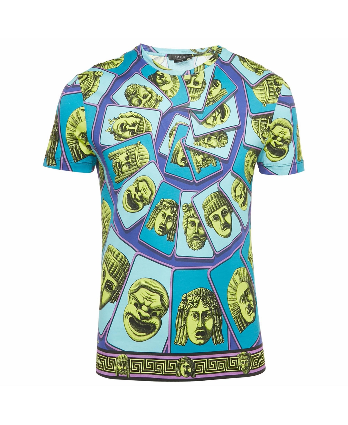Click here for Pre-Owned Versace Womens Jersey Top - Blue prices