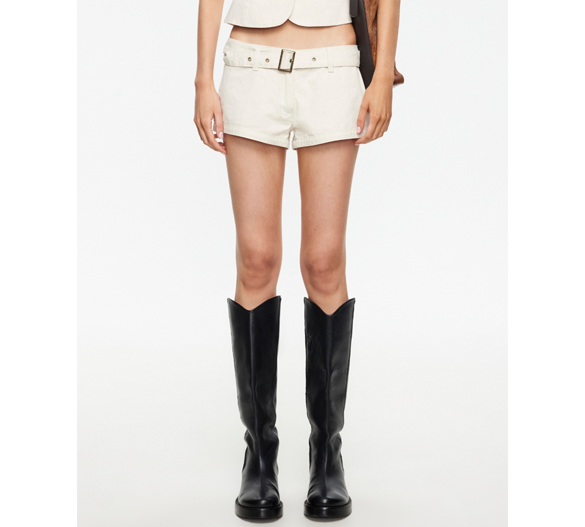Click here for Lioness Womens Afterglow Mini Shorts - Beige prices