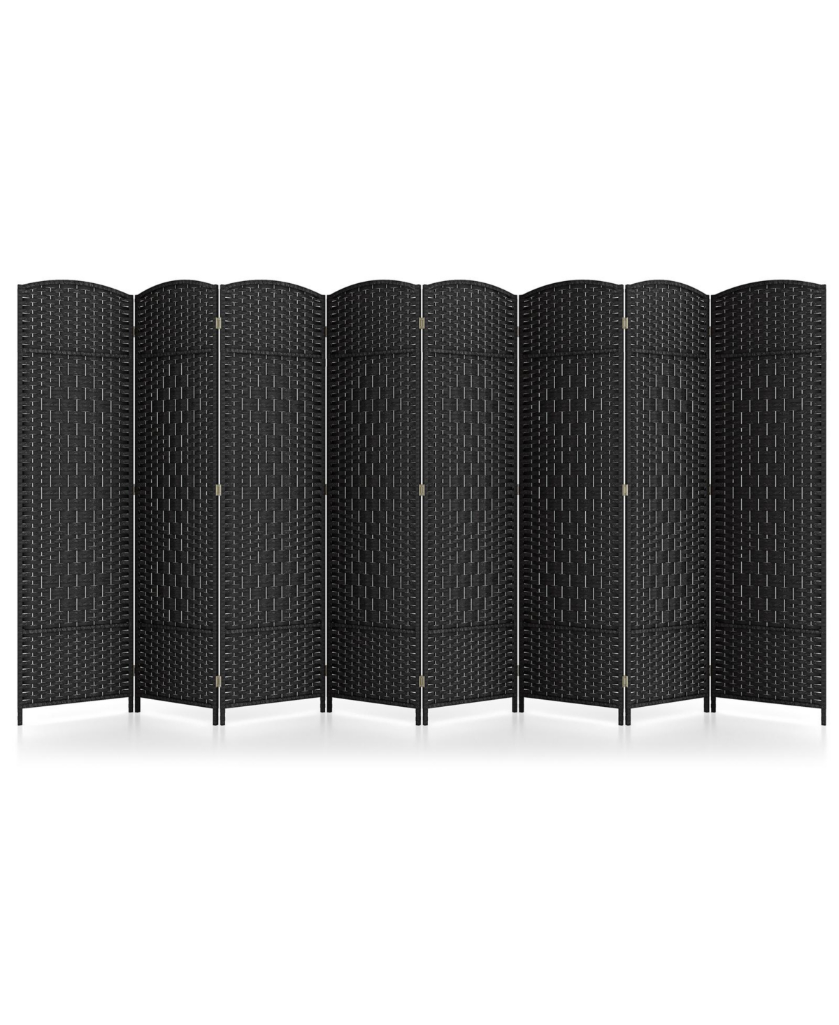 Click here for sumyeg 8-Panel Folding Room Divider with Handwoven... prices