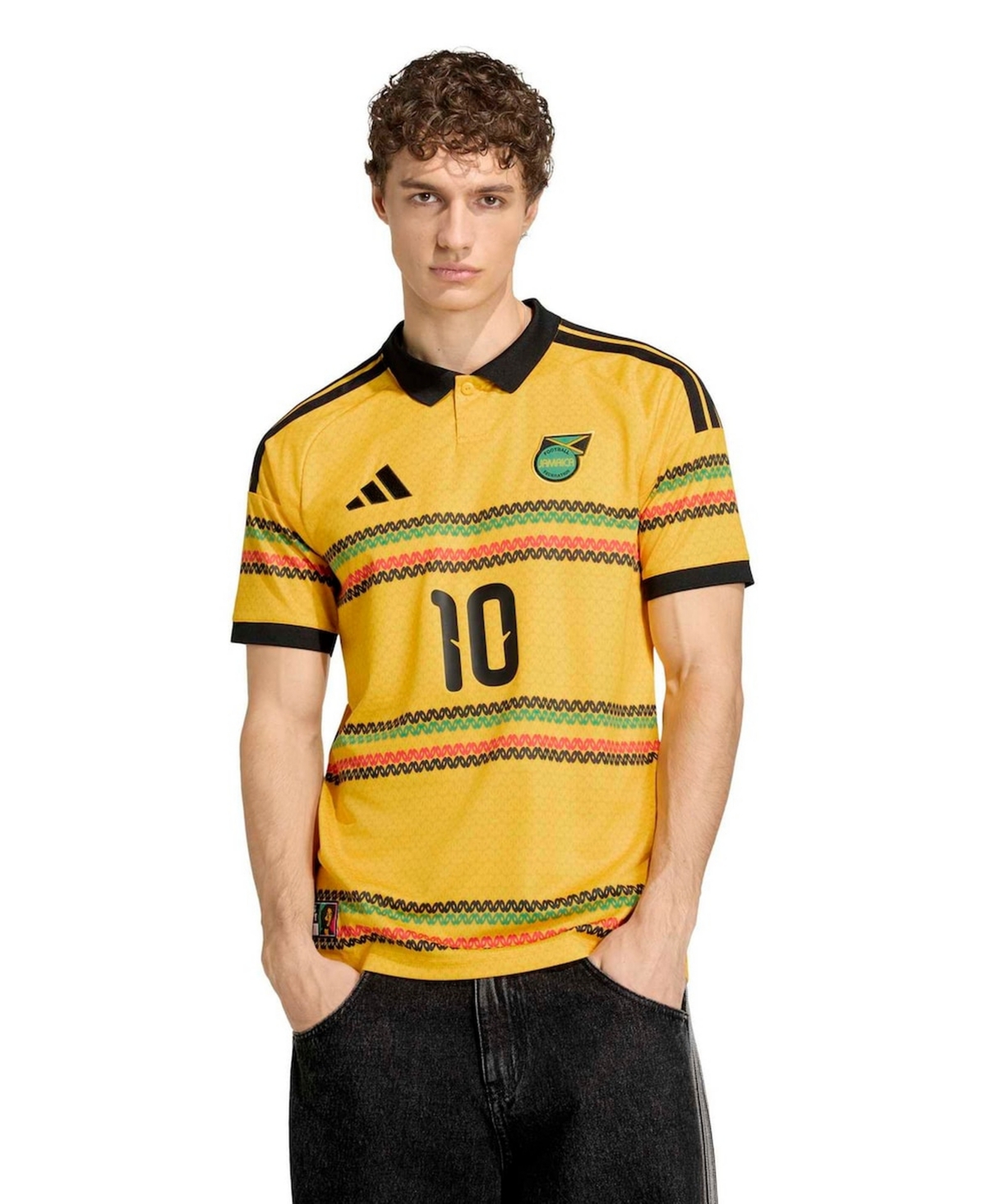 Click here for Adidas Mens Yellow Jamaica National Team Bob Marle... prices