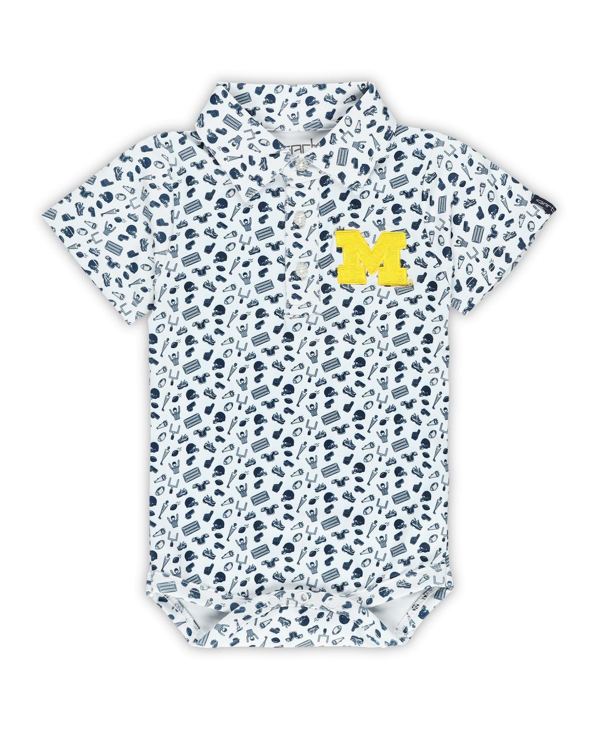 Click here for Garb Baby Boys and Girls White Michigan Wolverines... prices