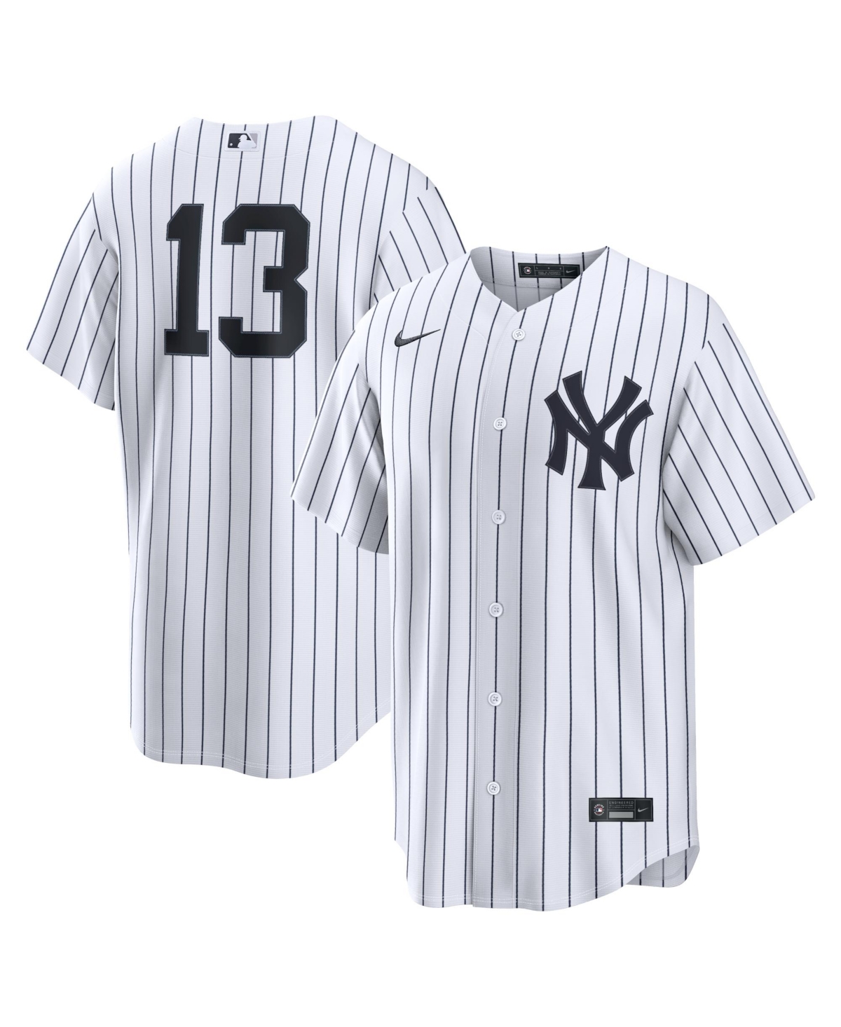 Click here for Nike Mens Jazz Chisholm Jr. White New York Yankees... prices