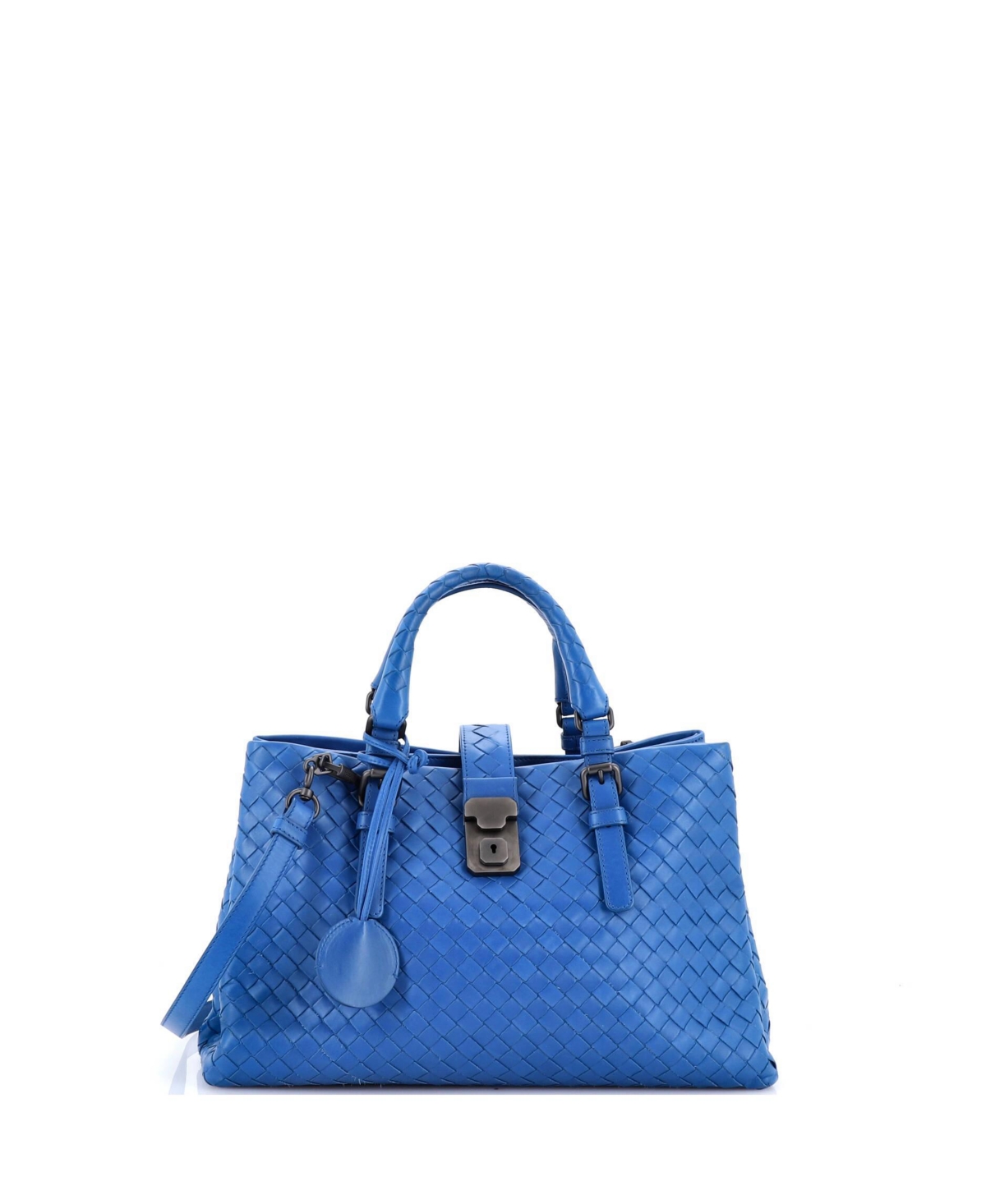 Click here for Pre-Owned Bottega Veneta Small Roma Bag Intrecciat... prices