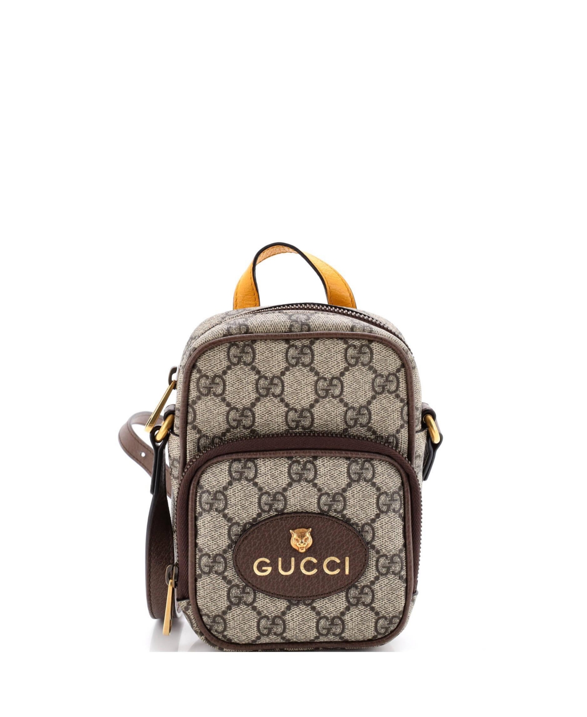 Click here for Pre-Owned Gucci Mini Neo Vintage Top Handle Crossb... prices