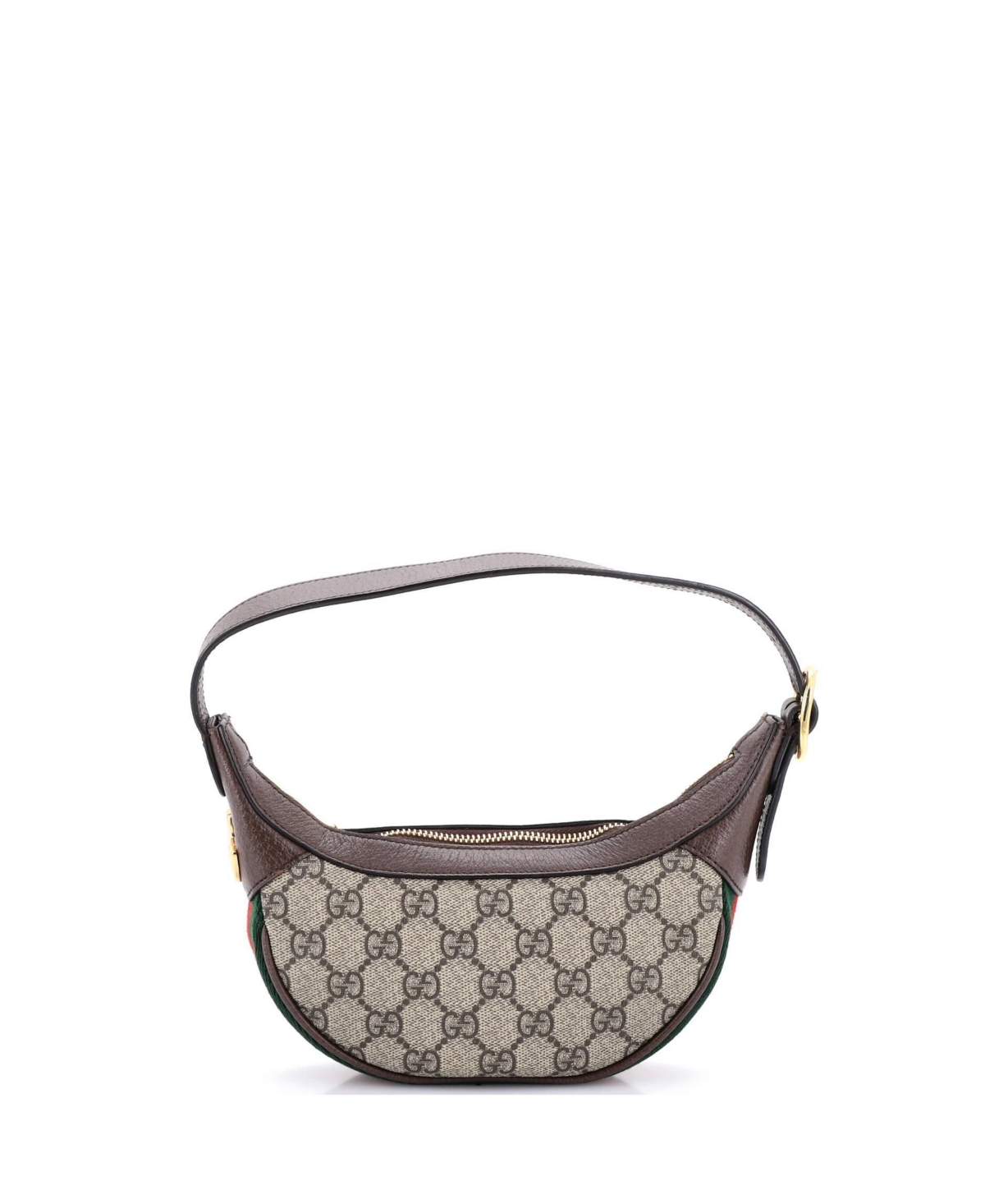 Click here for Pre-Owned Gucci Mini Ophidia Half Moon Bag Gg Coat... prices