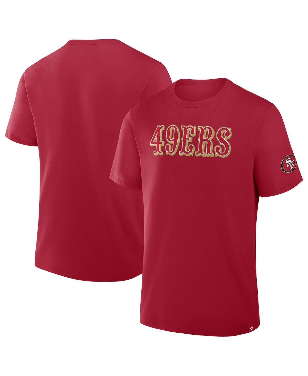 Click here for Fanatics Mens Scarlet San Francisco 49ers Option R... prices