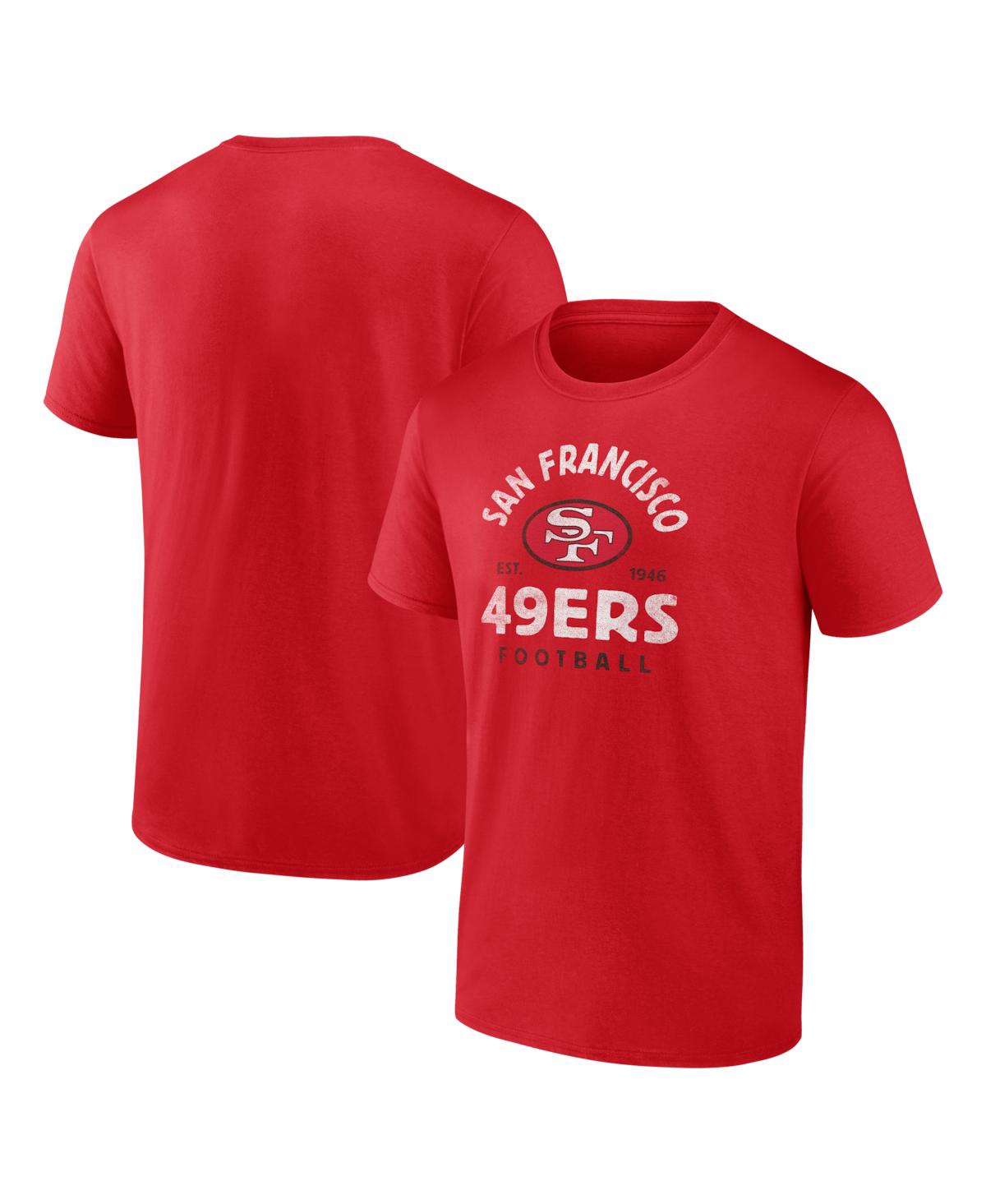 Click here for Logo Athletic Mens Scarlet San Francisco 49ers Vin... prices