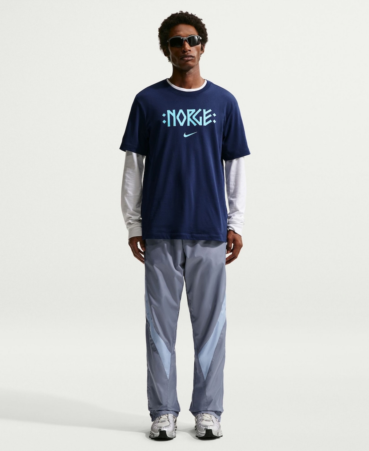 Click here for Nike Mens Navy Norway National Team Wordmark T-Shi... prices